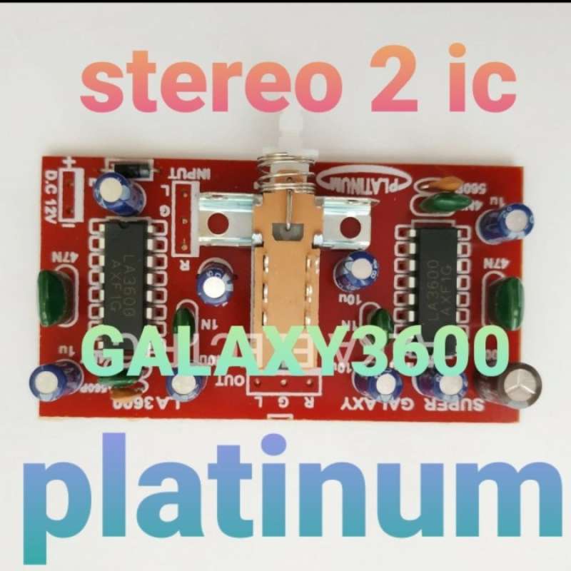 Promo Super Galaxy Dms La3600 2 Ic Stereo Super Gigabass Bass Platinum ...
