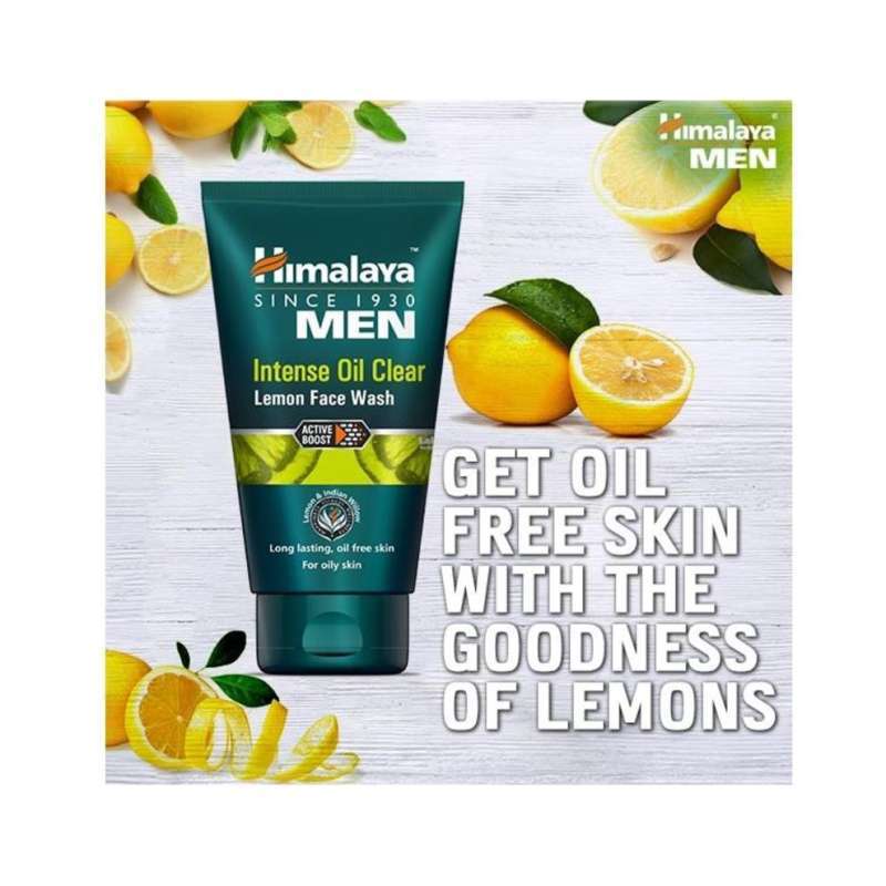 Jual Himalaya Men Intense Oil Clear Lemon Face Wash Di Seller Elysia.id ...