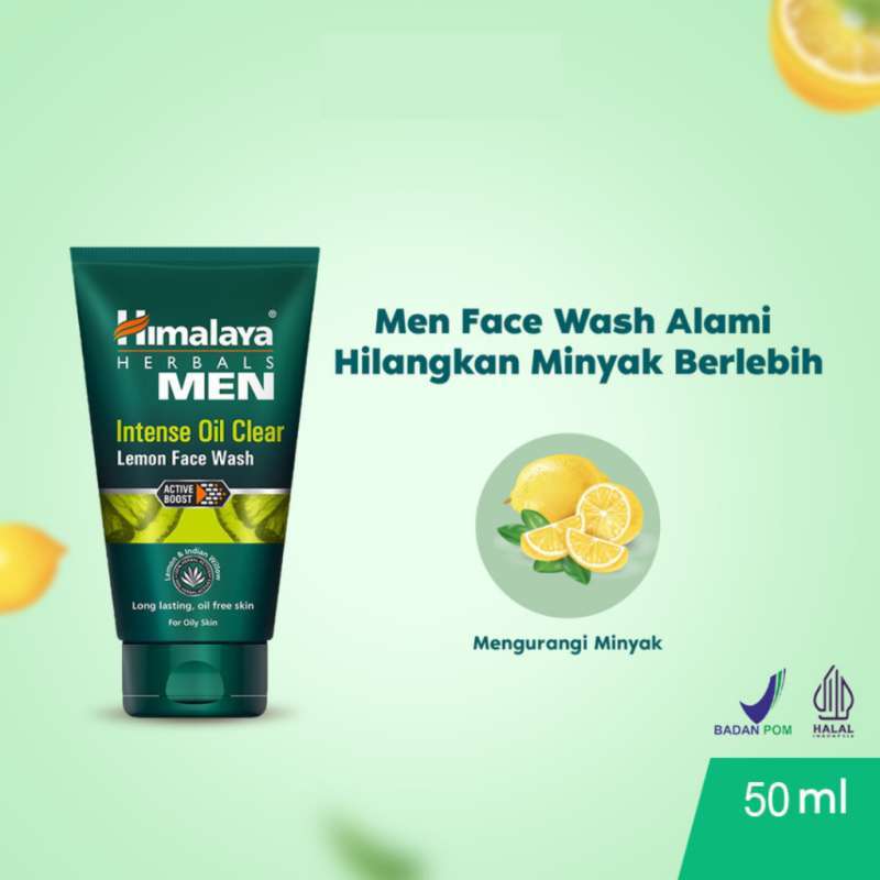 Jual Himalaya Men Intense Oil Clear Lemon Face Wash Di Seller Elysia.id ...