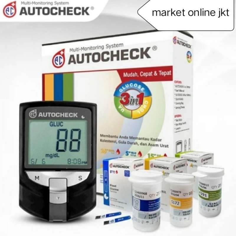 Promo Autocheck 3in 1 - Alat Autocheck Alat Test 3 Fungsi Alat Tes ...