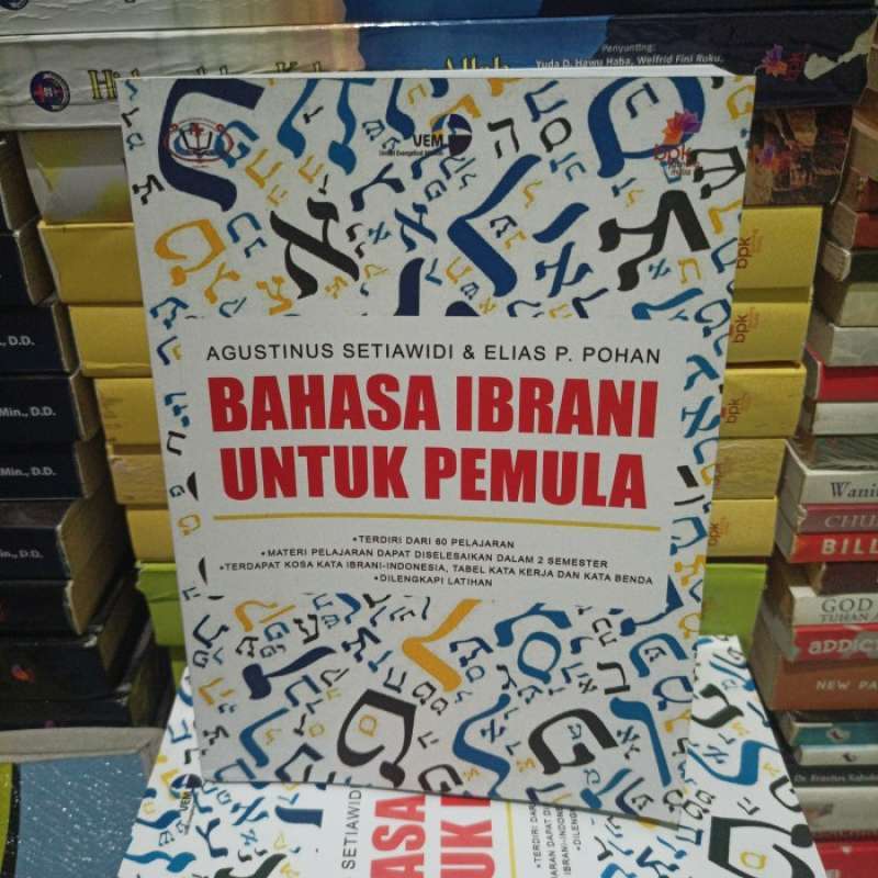 Promo Ori Buku Kristen Bahasa Ibrani Untuk Pemula By Agustinus ...