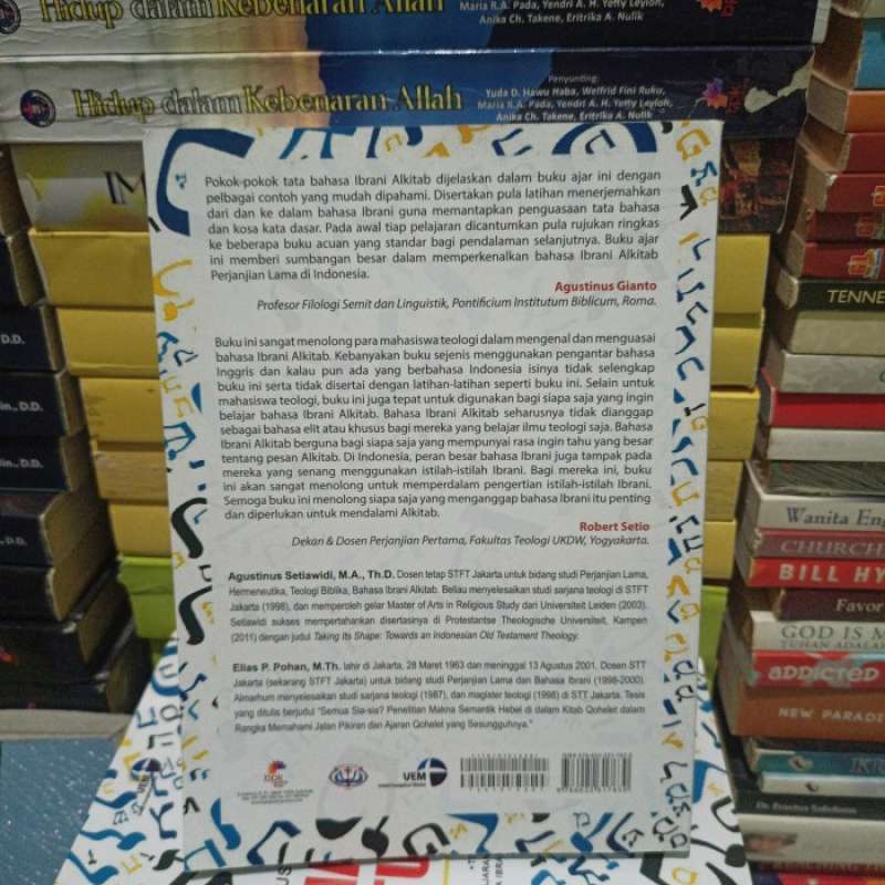 Promo Ori Buku Kristen Bahasa Ibrani Untuk Pemula By Agustinus ...