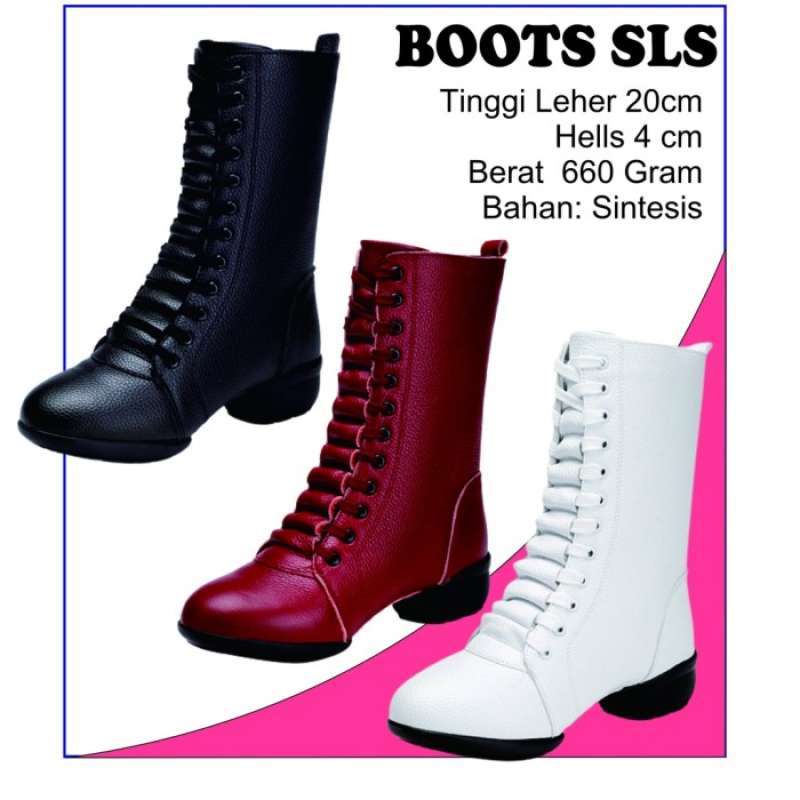 Jual Sepatu Boot 20cm Tari Menari Modern Line Dance Dansa Boots Winter ...