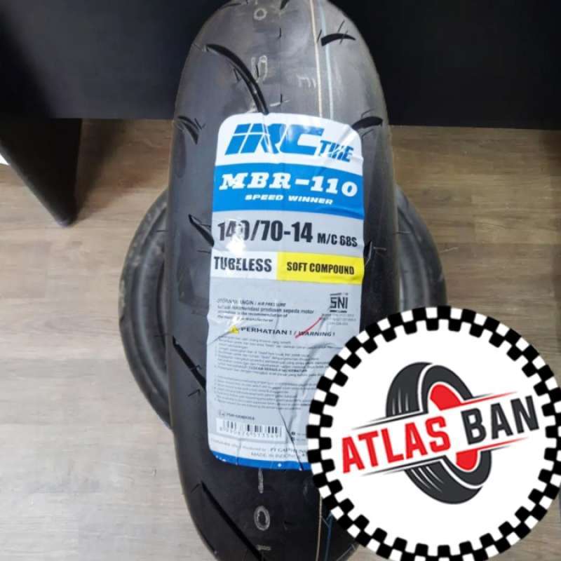 Promo Ban Belakang Tubles Motor Yamaha Aerox Soft Compound Irc Mbr-110 ...