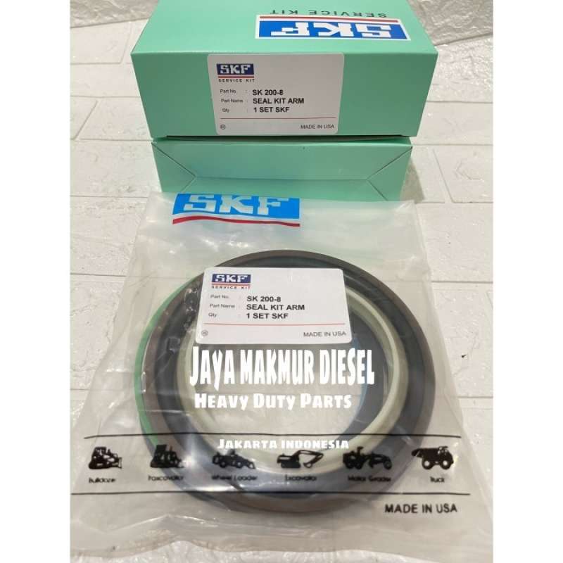 Promo Sealkit Seal Kit Arm Cylinder Sk200-8 Sk 200 8 Kobelco J05e Skf Bagus Diskon 23% Di Seller ...