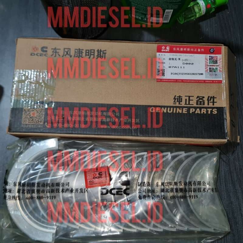 Promo Metal Duduk / Main Bearing Sdlg 958 6ct8.3 Dcec Diskon 23% Di ...