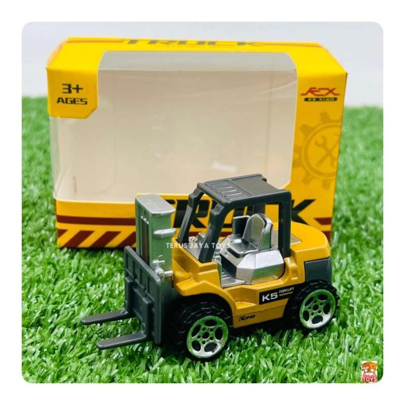 Promo Mainan Miniatur Truk Kontruksi Diecast Metal Excavator Dump Truk ...