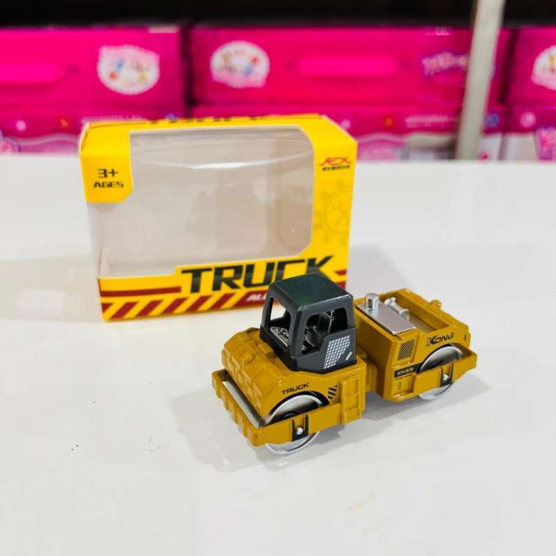 Promo Mainan Miniatur Truk Kontruksi Diecast Metal Excavator Dump Truk ...