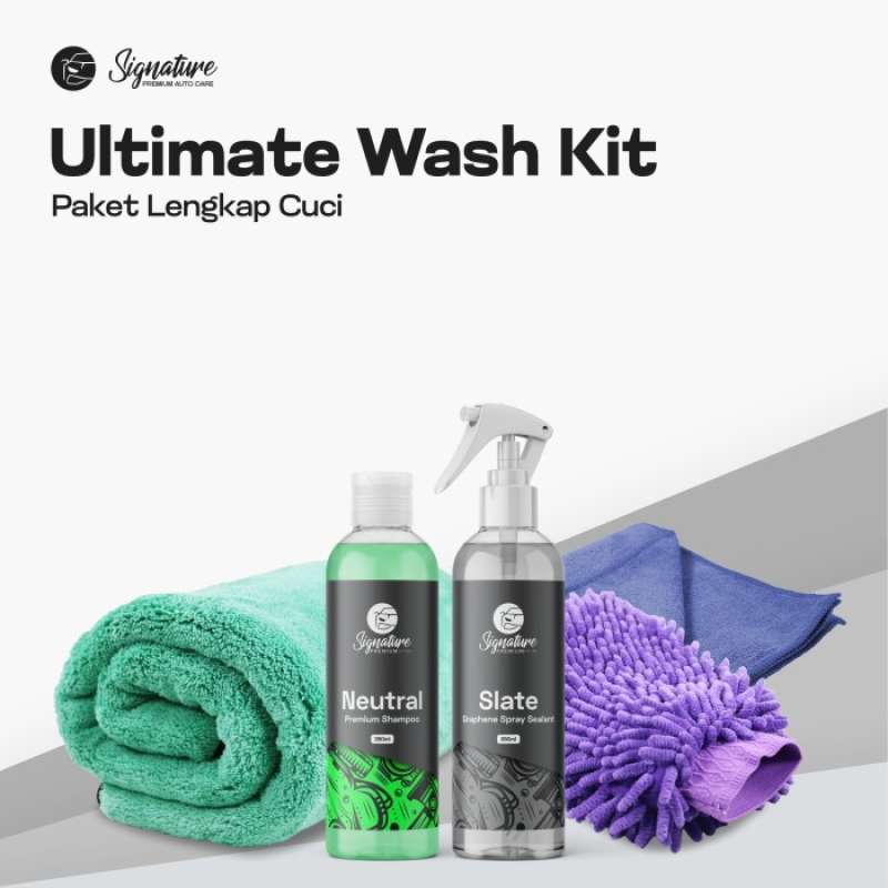 Promo Ultimate Wash Kit By | Paket Cuci Mobil Motor Kilap Diskon 23% Di ...