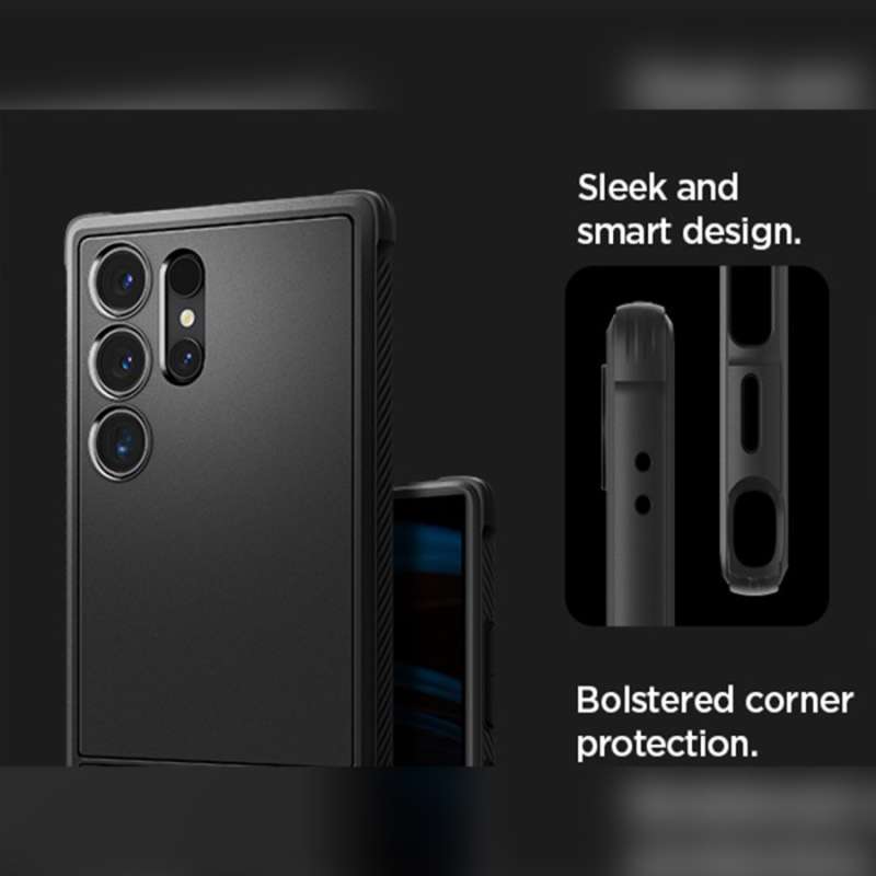 Promo Case Samsung Galaxy S24 Ultra Plus Spigen Rugged Armor Carbon Casing Diskon 19% Di Seller ...