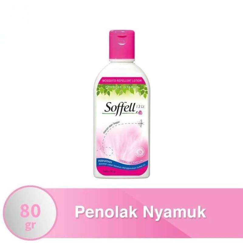 Promo Soffell Lotion Anti Nyamuk Apel / Geranium / Kulit Jeruk 60 Gram ...