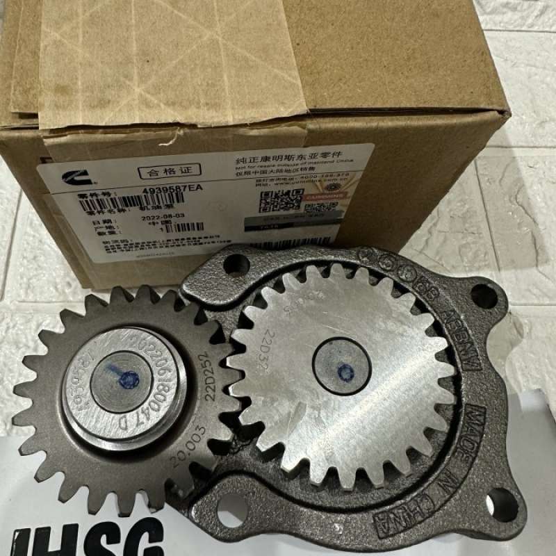 Promo 4935792 4939587 Oil Pump Pompa Oli 6bt5.9 6bt 6d102 Genuine ...