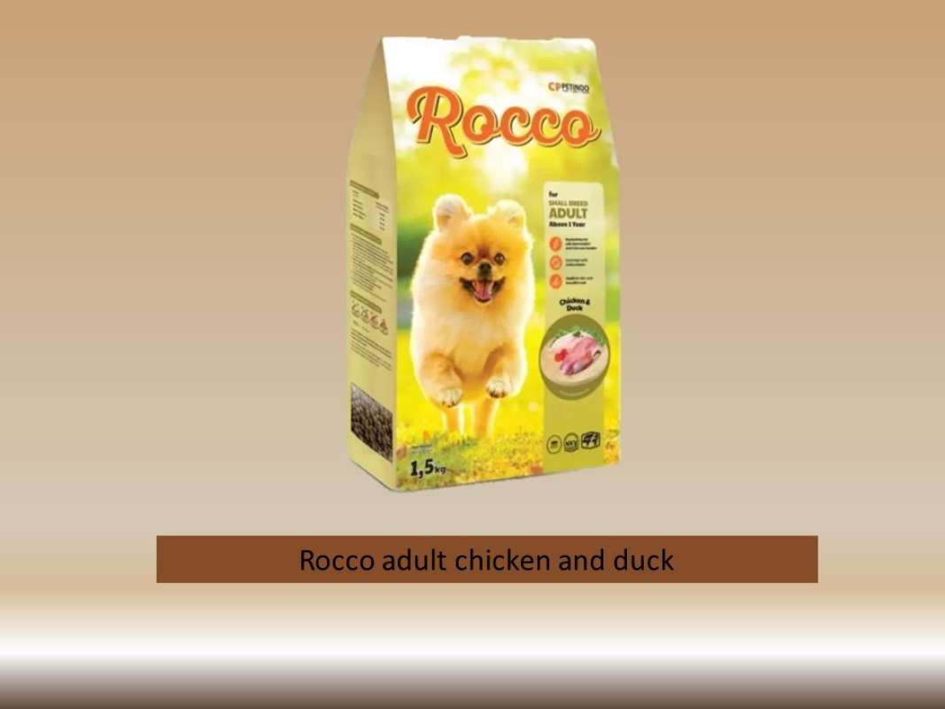 Promo Rocco Chicken Duck Small Breed Adult Dog Food Diskon 36% Di ...