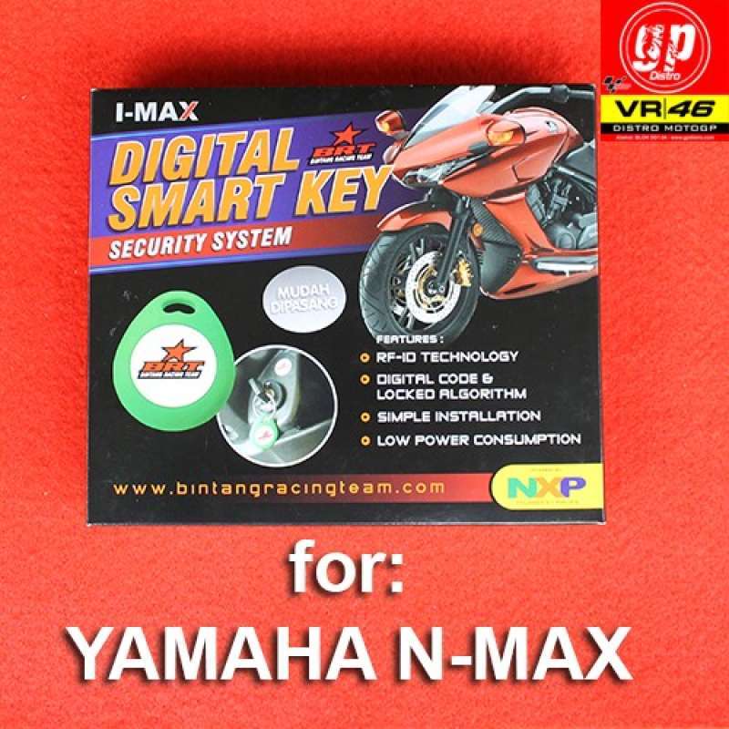 Promo [original] Alarm Motor Digital Brt Smartkey For Yamaha N-max Diskon 23% Di Seller Berkah ...