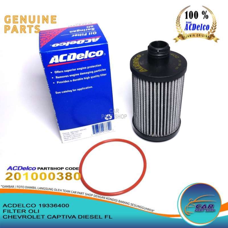 Promo Filter Oli Chevrolet Captiva Fl C140 Diesel Ori Gm Ac Delco (tc ...
