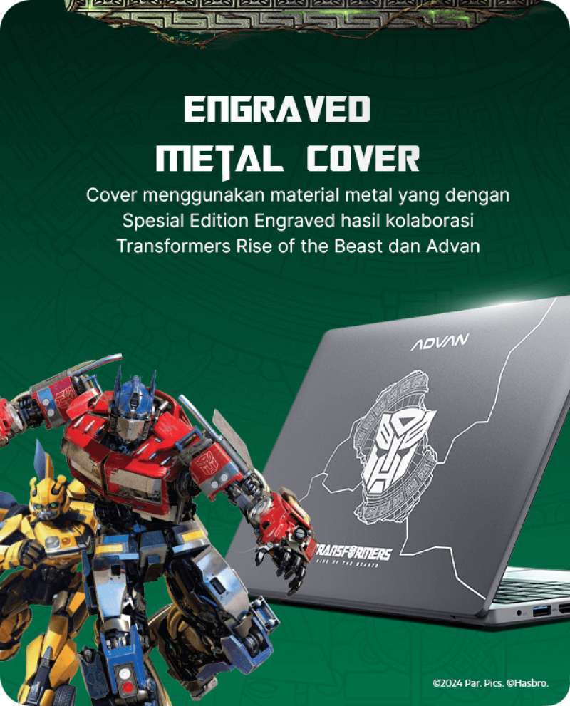 Jual Advan T-book Transformer L24b-nsns1 Intel N100/4gb Ddr4/128gb Emmc ...