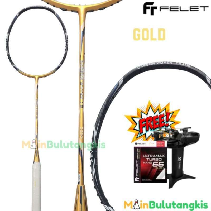 Promo Raket Badminton Felet Carbon Woven 18 Original Diskon 33% Di ...