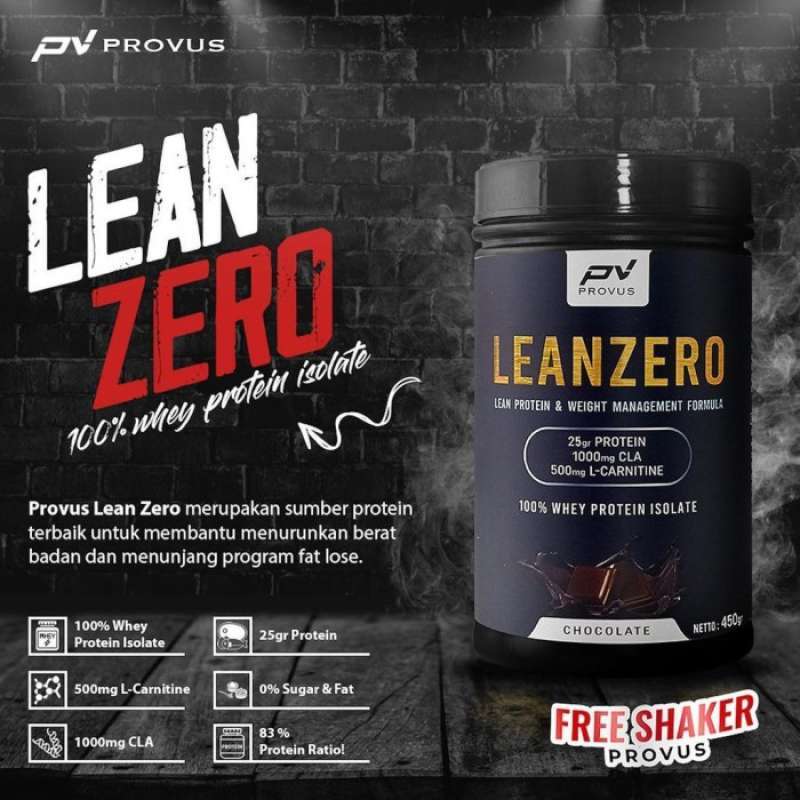 Promo Provus Lean Zero 5 Lbs Susu Whey Protein Isolate + Fat Burner ...