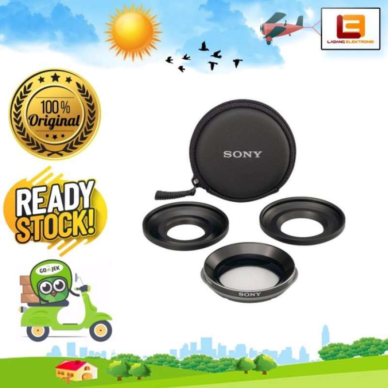 Promo Sony Vcl-hge08b 30mm/37mm Wide-end Conversion Lens Diskon 23% Di Seller Guinevere Store ...