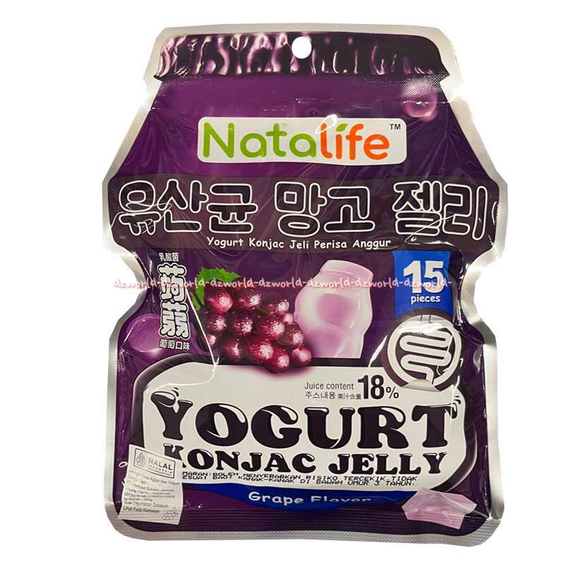 Jual Natalife 200gr Yogurt Konjac Jelly Original Flavour Permen Rasa Yogurt Yakult Original Apel ...