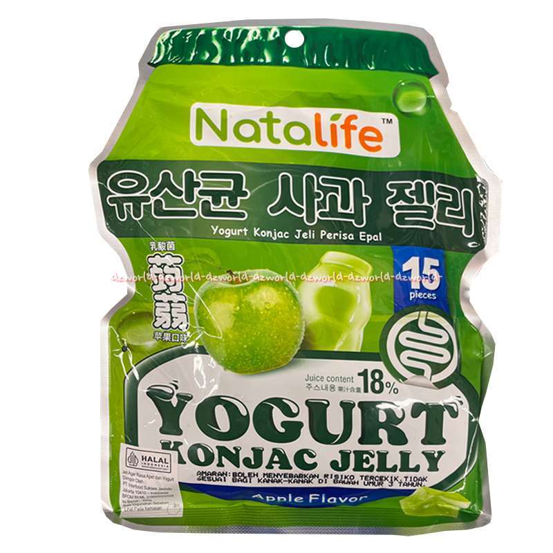 Jual Natalife 200gr Yogurt Konjac Jelly Original Flavour Permen Rasa ...