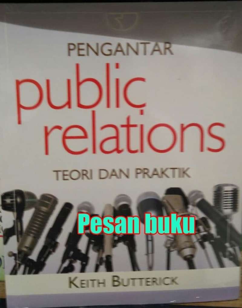Promo Ori Buku Pengantar Public Relations, Teori Dan Praktik - Keith ...