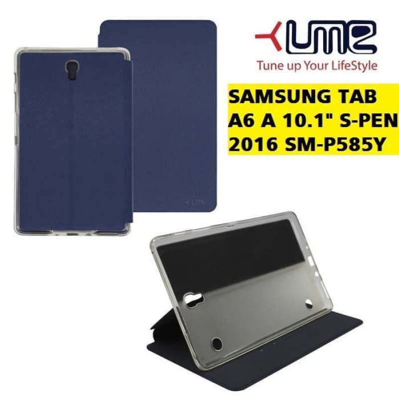 Promo Samsung Tab A6 A 10 Inch 2016 Sm-p585y Spen Bookcover Book Cover Case Diskon 23% Di Seller ...