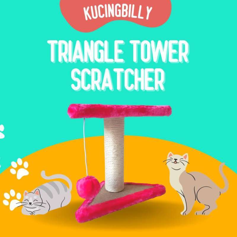 Jual Triangle Tower Scratcher Di Seller Kucingbilly - Pluit-2, Kota ...