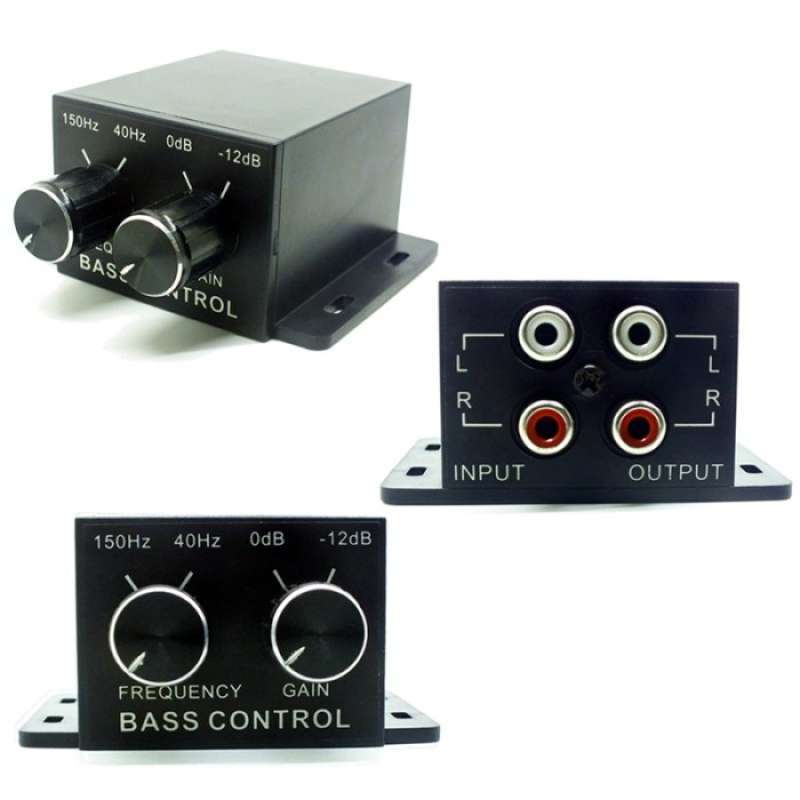 Jual Car Amplifier Bass Rca Gain Level Controller Volume Subwoofer ...