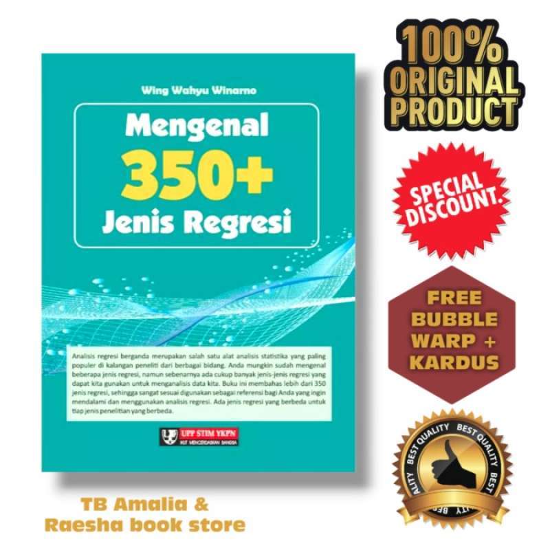 Jual Buku Mengenal 350+ Jenis Regresi - Wing Wahyu Winarno Di Seller ... Jual Buku Mengenal 350+ Jenis Regresi - Wing Wahyu Winarno Di Seller ...