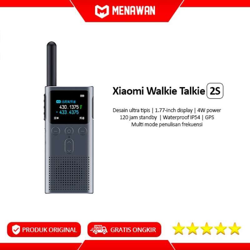 Jual Xiaomiì Mijia Smart Walkie Talkie 1s 2s Ht Radio Intercom Original Di Seller Circlet