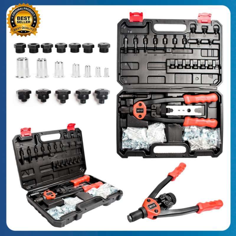 Promo Riveter Nuts Guns With Nut Isi 160pcs Hand Threaded Riveter Nuts ...