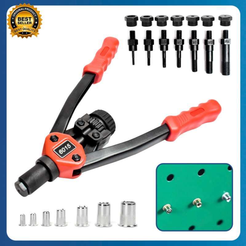 Promo Riveter Nuts Guns With Nut Isi 160pcs Hand Threaded Riveter Nuts ...