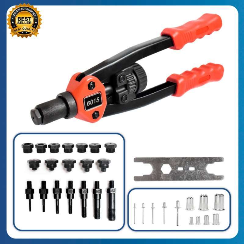 Promo Riveter Nuts Guns With Nut Isi 160pcs Hand Threaded Riveter Nuts ...