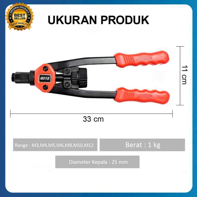 Promo Riveter Nuts Guns With Nut Isi 160pcs Hand Threaded Riveter Nuts ...