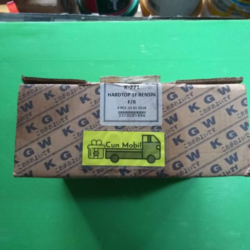 Promo Brake Shoe Kampas Rem Hardtop 1f Depan=belakang Sama Merk Kgw K221 Diskon 23% Di Seller ...