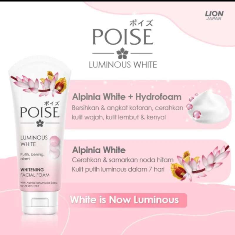 Poise facial foam store