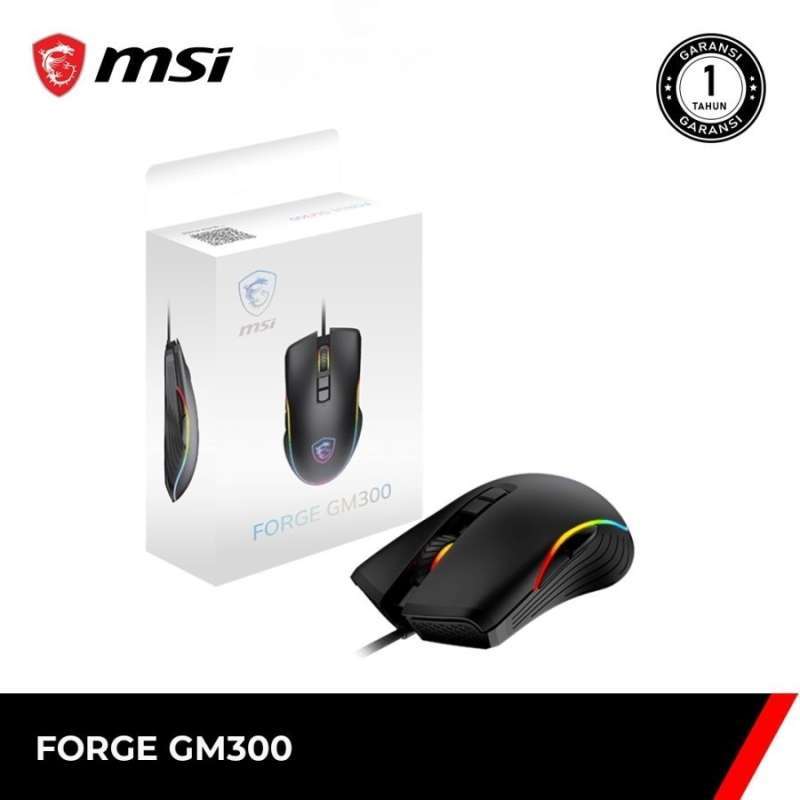 Jual Msi Forge Gm300 Gaming Mouse [micro Switch, Optical Sensor] Di ...