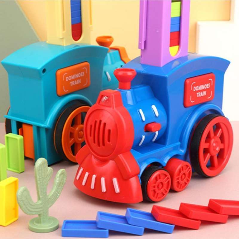 Promo Mainan Anak Cowok Kereta Api Domino Games Elektrik Permainan ...