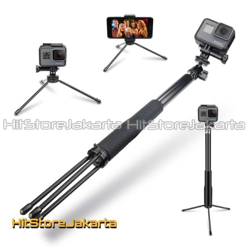 Jual Rubber Grip Monopod Tongsis Hp Gopro Insta360 Osmo Action Cam Tripod Di Seller Circlet ...