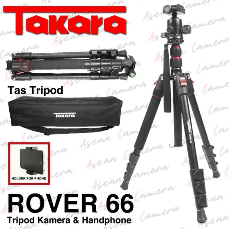 Jual Takara Rover 66 Compact 2in1 Traveller Tripod Monopod Kit Di ...