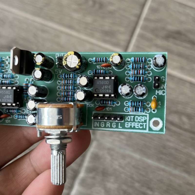 Jual Kit Penguat Mic Mixer Untuk Kit Effect Dsp 99 Di Seller Circlet ...