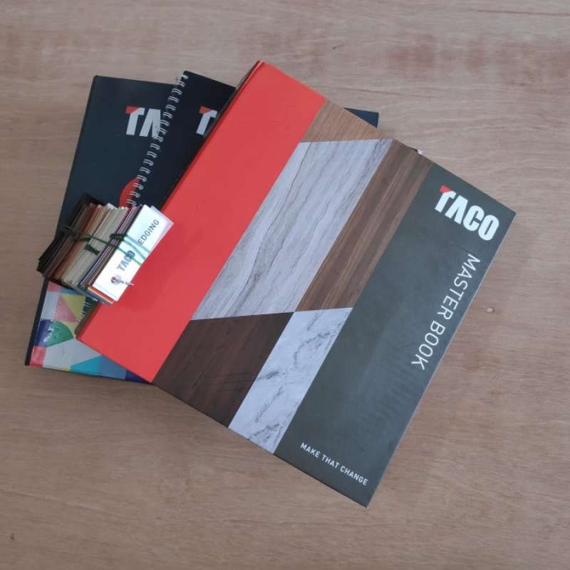Jual Catalog Book Buku Katalog Master Book Hpl Pvc Sheet Edging Vinyl ...