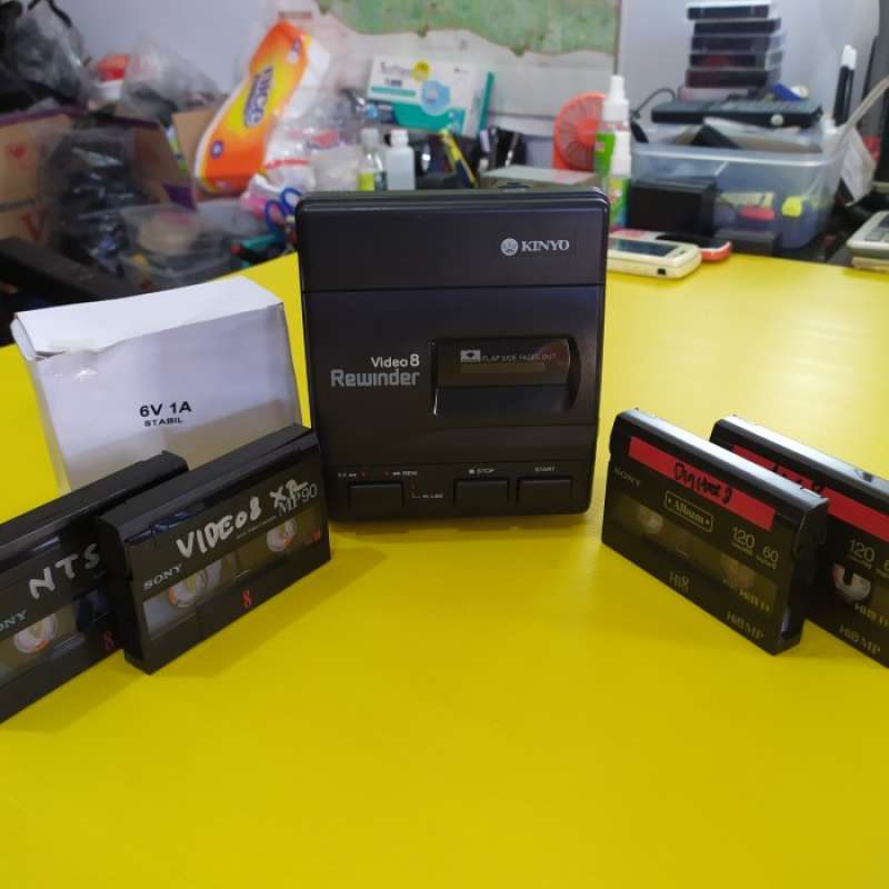 Jual Alat Pemutar Atau Rewinder Kaset2 Lama Hi8, Video8 Dan Digital8 ...