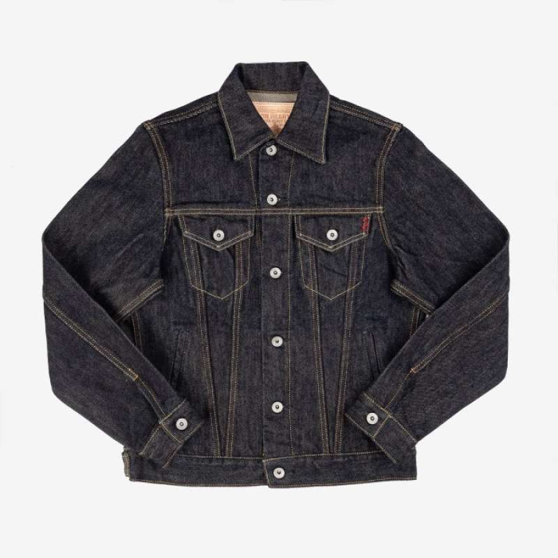 Jual Iron Heart 21oz Indigo Selvedge Modified Type Iii Jacket - Xxl Di ...