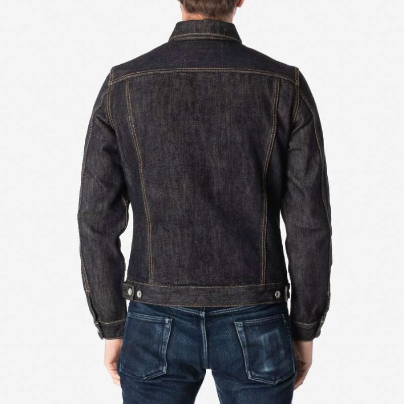 Jual Iron Heart 21oz Indigo Selvedge Modified Type Iii Jacket Di Seller ...