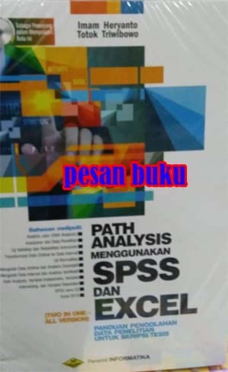 Promo Buku Path Analysis Menggunakan Spss Dan Excel - Imam Heryanto Diskon 26% Di Seller Harui ...
