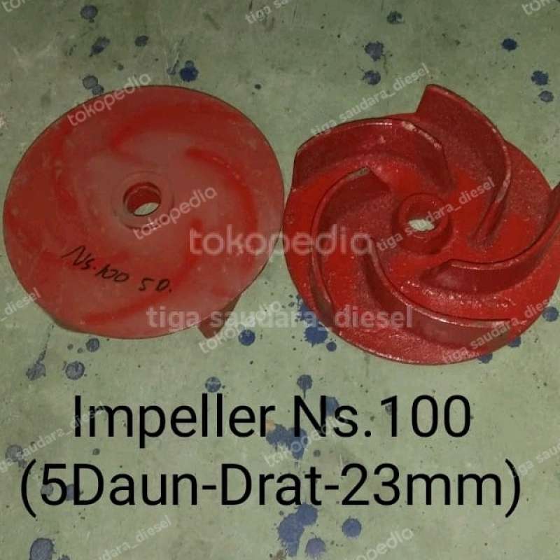 Promo Kipas Pompa Air 5 Daun Ns 100 Impeller Pompa Air 5 Daun Ns 100 Diskon 23% Di Seller Riade ...