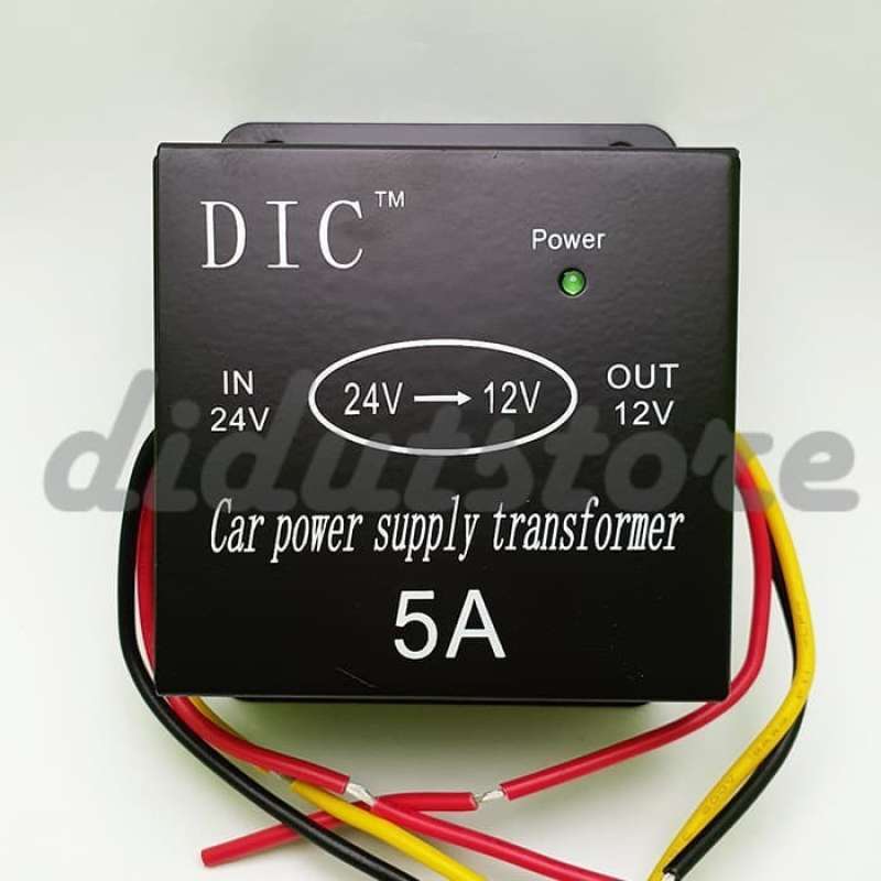 Promo Inverter Converter Step Down Dc 24v Ke 12v 5 Ampere Diskon 23% Di ...