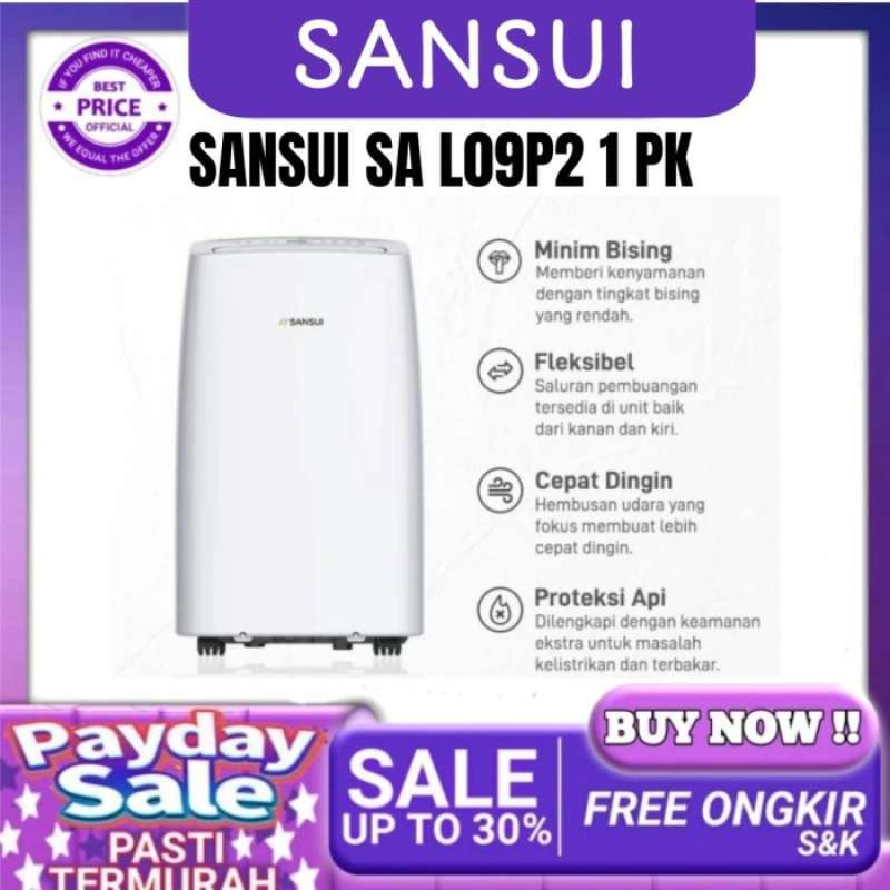 Promo Sansui L09p2 Ac Portable 1 Pk Sansui 09p2 Ac Sansui Japan Quality ...